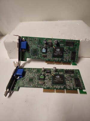 Lot Of 2X DELL 15UMJ Nvidia 32MB Video Card w60 | eBay