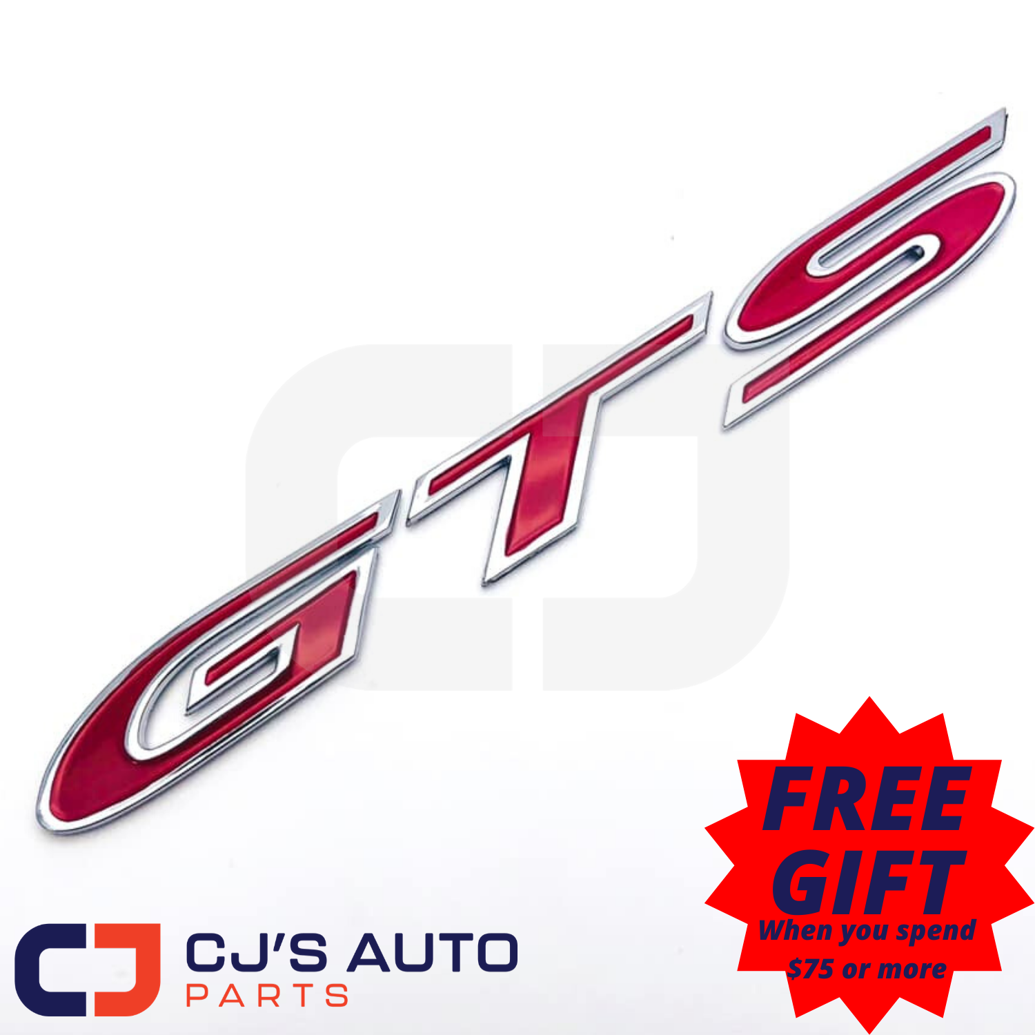 HSV VE VF GTS Badges Clubsport Red Chrome Suits Sides and Rear | eBay ...