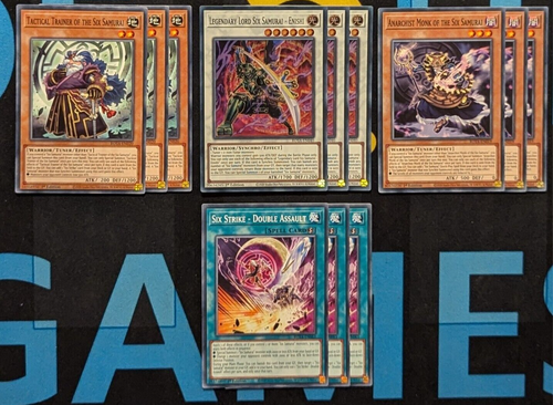 YuGiOh Six Samurai Deck Core 12 Card Bundle ROTA Rage of the Abyss | eBay
