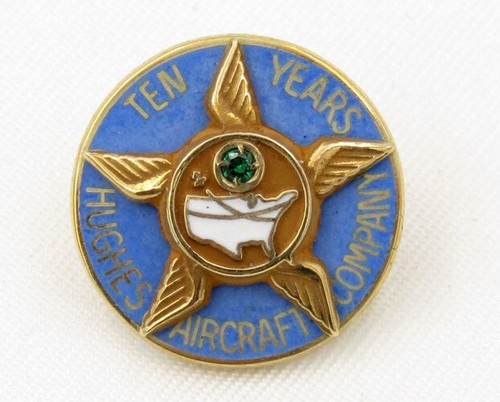 Hughes 10 Year - 10K Service Pin | eBay