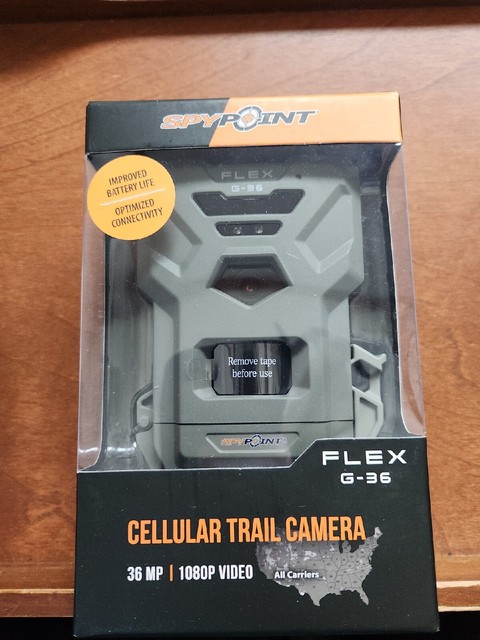 SPYPOINT Flex G-36 Cellular Trail Camera 36MP Photos and 1080p Videos ...