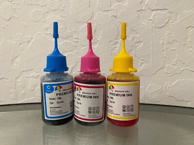 3x30ml CMY Refill ink kit for Canon PG-245 CL-246 PIXMA MG2520 MG2920 ...