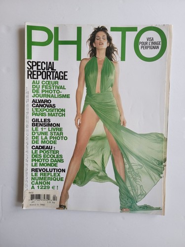 French Photo Magazine No 402, 2003 – Cindy Crawford, Poster Still ...
