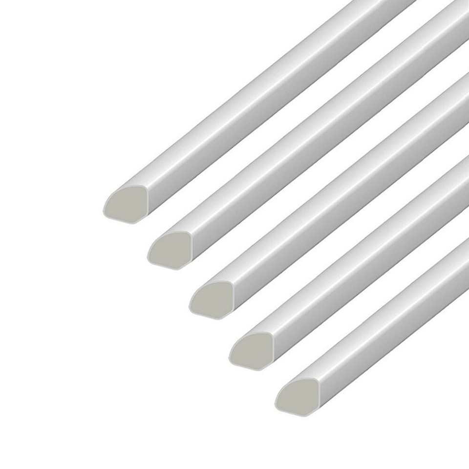 Plastic Quadrant Trim Beading - Quadrant Moulding Window Bead - 13mm x ...