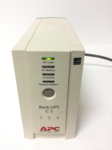 APC Back-UPS CS350 - BK350 6 Outlets UNinterruptible Power Supply, No ...