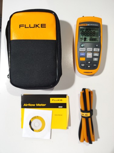 Fluke 922 Airflow Micromanometer with Bright Backlit Display, 0 to 16 In WC | eBay