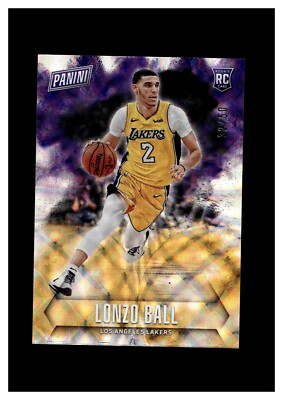 2018 Panini Father's Day Future Frames #51 Lonzo Ball RC /50 Los ...