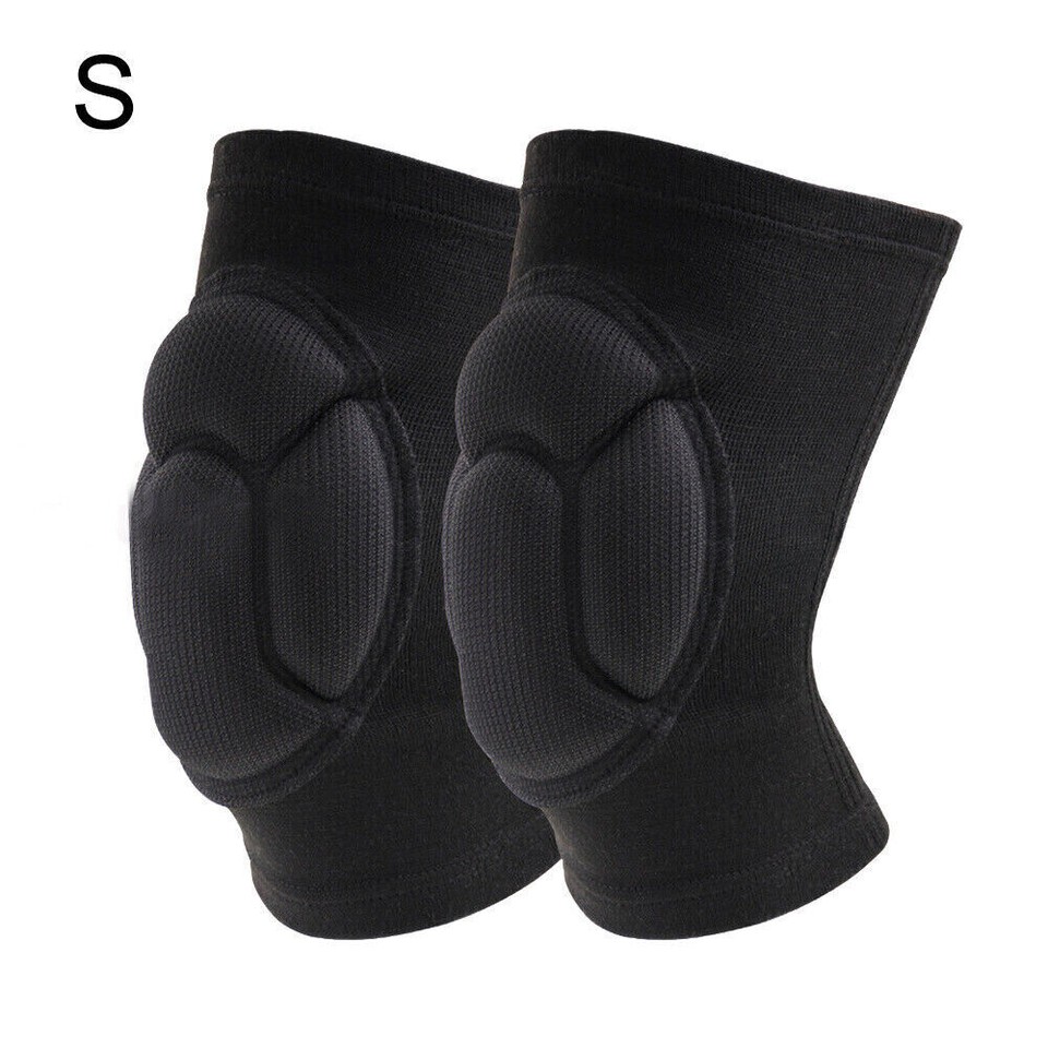 2PCS Protective Knee Pads Thick Sponge Anti-slip Collision Avoidance ...