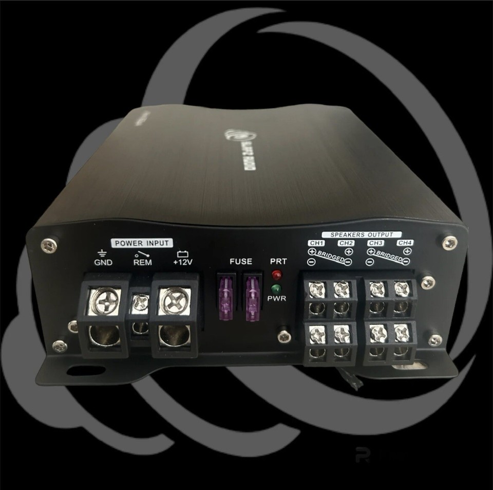 SLAPZ AUDIO 4 Channel Mini 160 Watts X4 2 Ohm Car Amplifier 4x 100w at ...