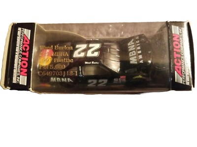 Action RCCA 1997 Ward Burton #22 MBNA 1/64 Pontiac 1 Of 5000 NEW | eBay