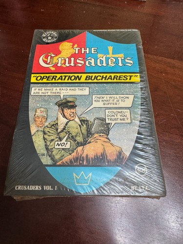 VINTAGE CHICK- THE CRUSADERS COMICS VOL #1- OPERATION BUCHAREST 10 PACK ...