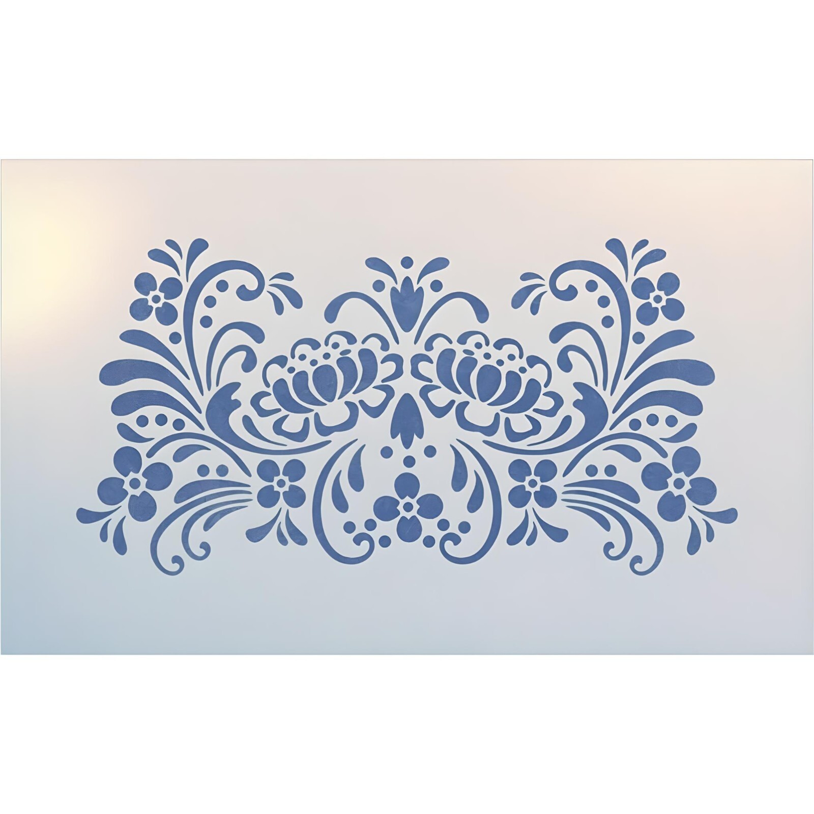 Rosemaling Pattern 34 Stencil - Swedish Kurbits Folk Art - The Artful ...