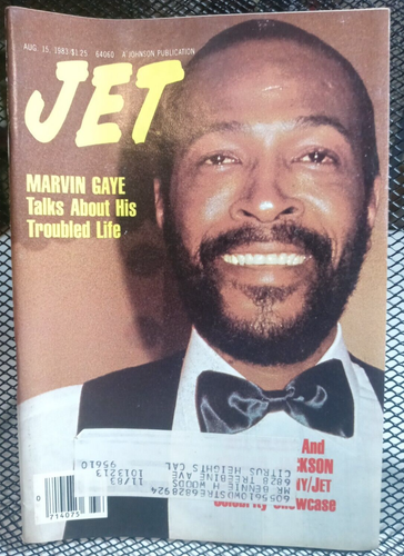 1980's Marvin Gaye Michael Jackson Black Interest Vtg Jet Magazine Aug ...