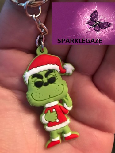 BRAND NEW PVC DR. SEUSS' THE GRINCH KEYRING (GRUMPY RUINS CHRISTMAS) 22 ...