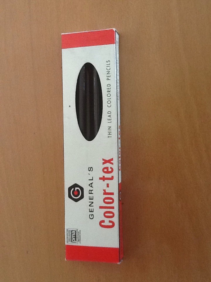 General's Black Color-Tex Pencils, Box Of 12, High Quality, Made in USA ...