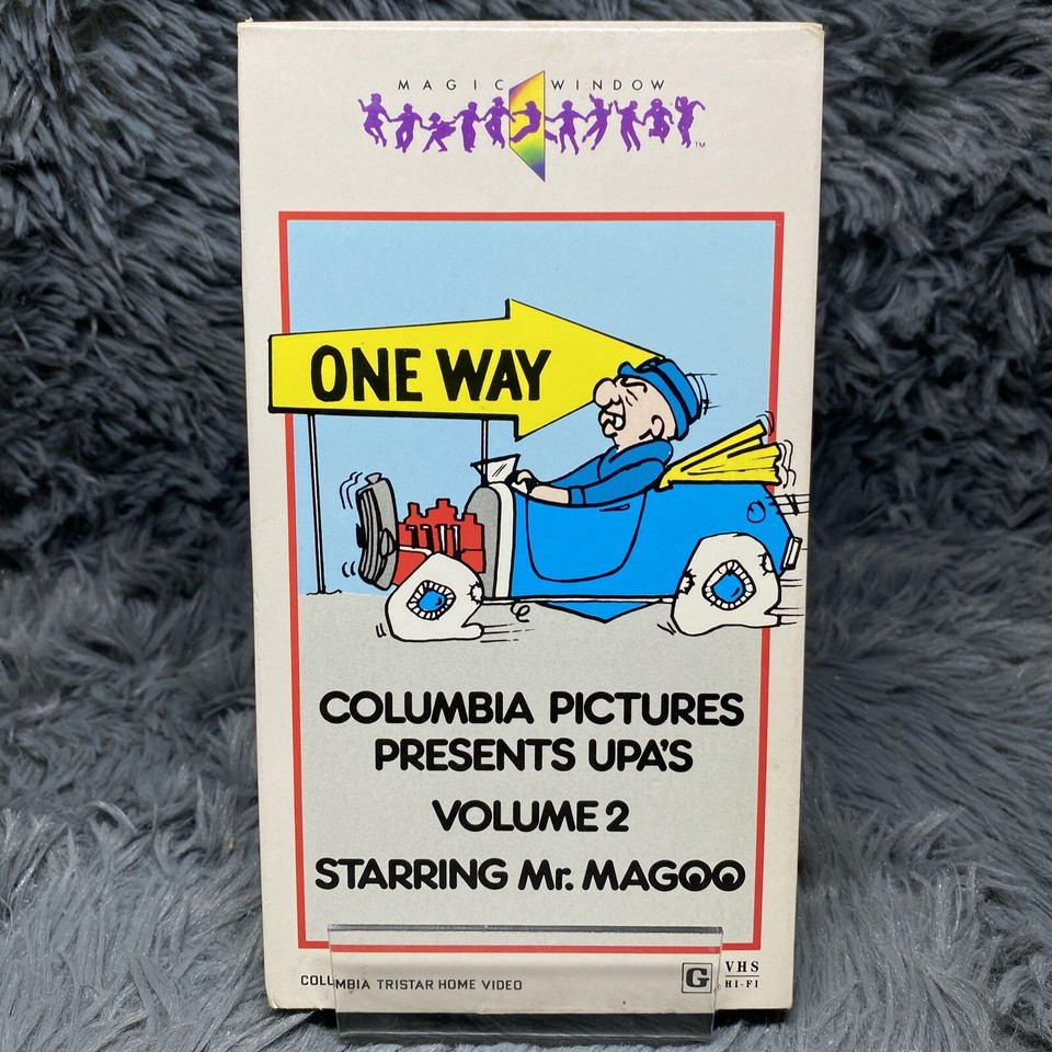 Columbia Pictures Cartoons - Volume 2 - Mr. Magoo VHS Tape 2000 Magic ...