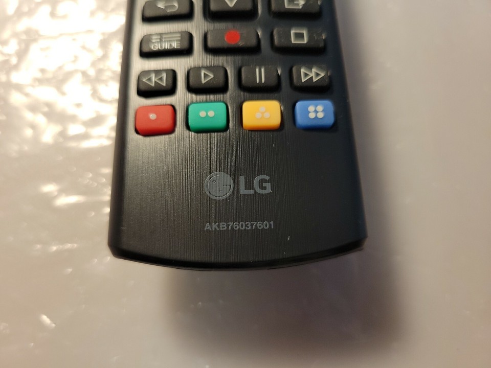 GENUINE ORIGINAL LG TV REMOTE CONTROL USED AKB76037601 | eBay
