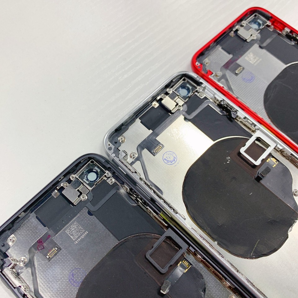 For iPhone SE2 (2020) Back Housing Metal Frame Chassis Cover ...