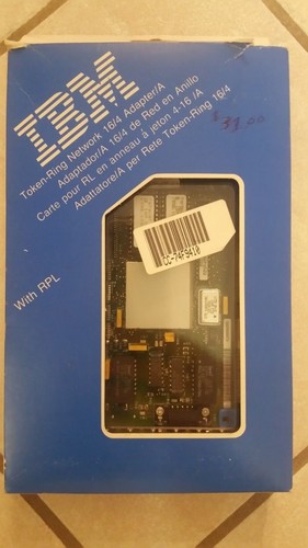 New IBM Genuine MCA 16/4 Token Ring Adapter Microchannel | eBay