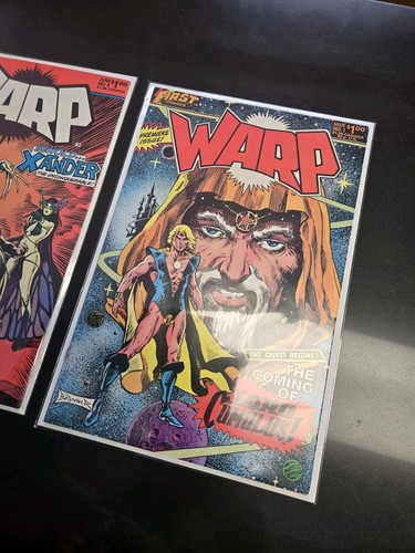 Warp #1 and #4 1983 First Comics | eBay