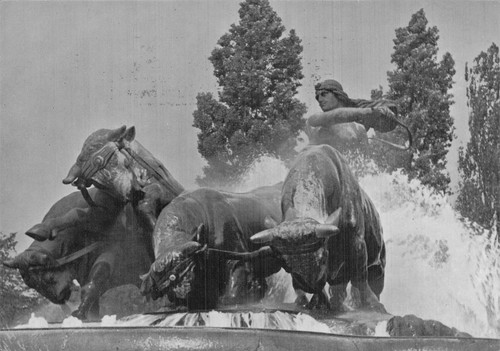 DENMARK COPENHAGEN GEFION SPRINGVANDET | eBay