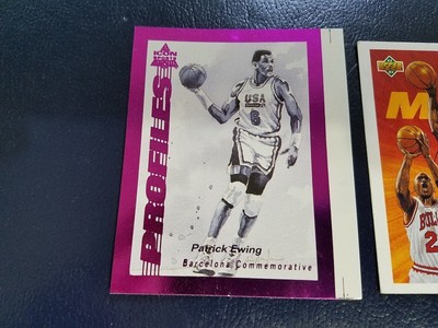 Patrick Ewing Dream Team USA NY Knicks #B3 ICON PURPLE PROFILES RARE ...