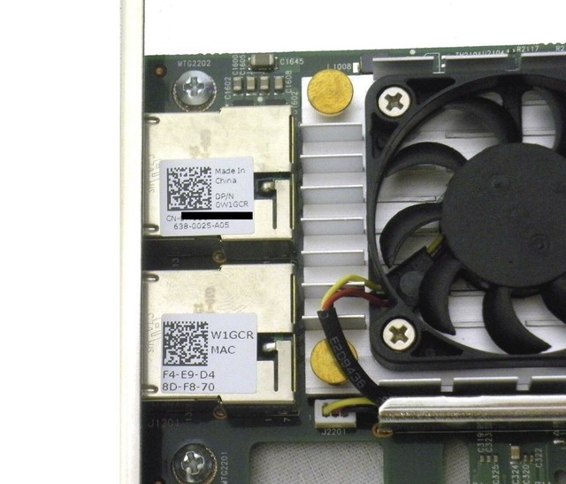 Dell Broadcom Bcm57810 Dual Port 10gbe Network Card 0W1GCR for sale ...