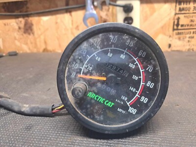 Arctic Cat Snowmobile Speedometer 2974 Miles 0620-209 | eBay
