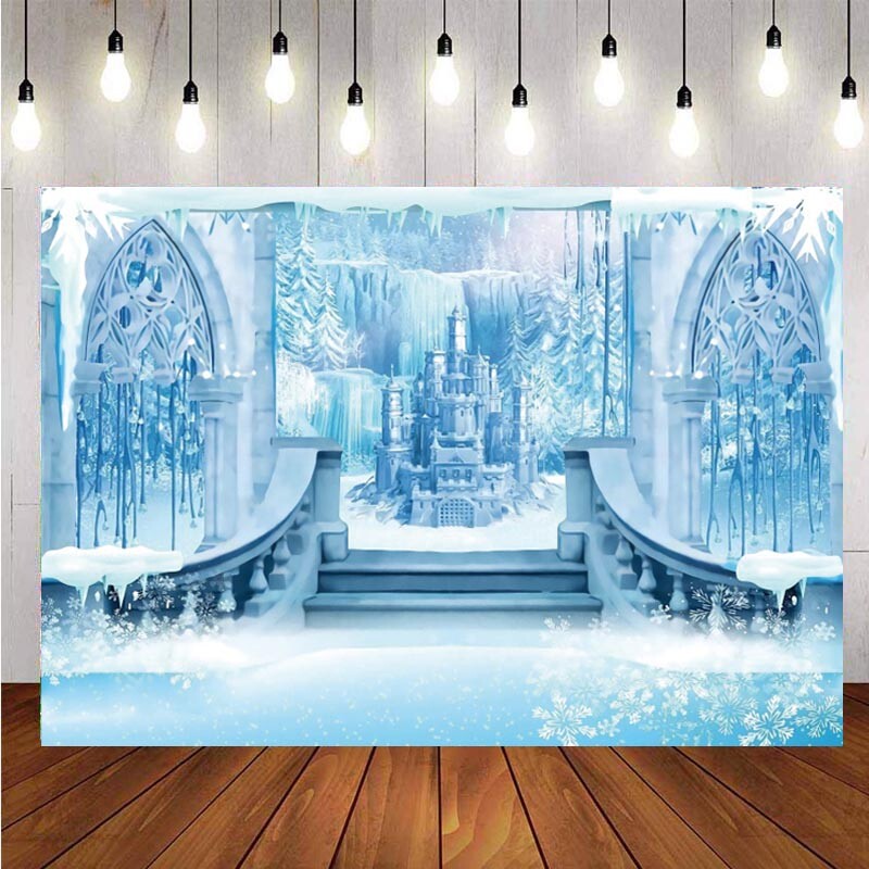 Frozen Castle Backdrop