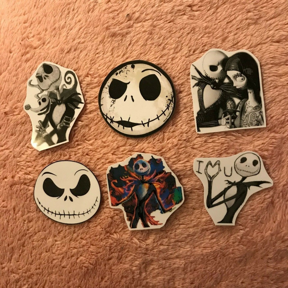 Jack Skellington Sticker Pack (24ct) | eBay