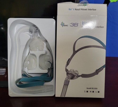 (NEW) Rio II NASAL PILLOWS INTERFACE Fitpack SMALL MEDIUM LARGE Mask P2 ...