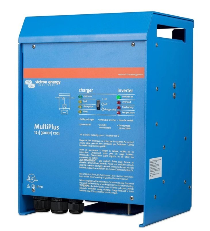 Victron MultiPlus 3000VA 12V Pure Sine Wave Charger/Inverter Plus ...