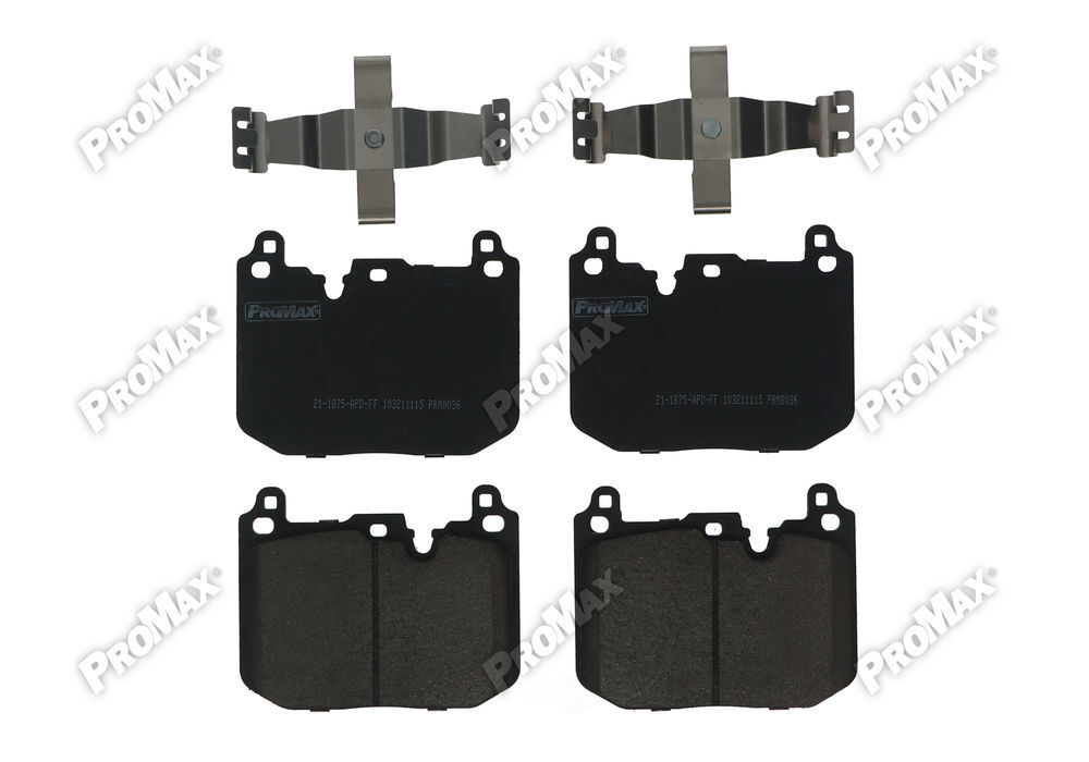 Disc Brake Pad Set Promax 21-1875 for sale online | eBay