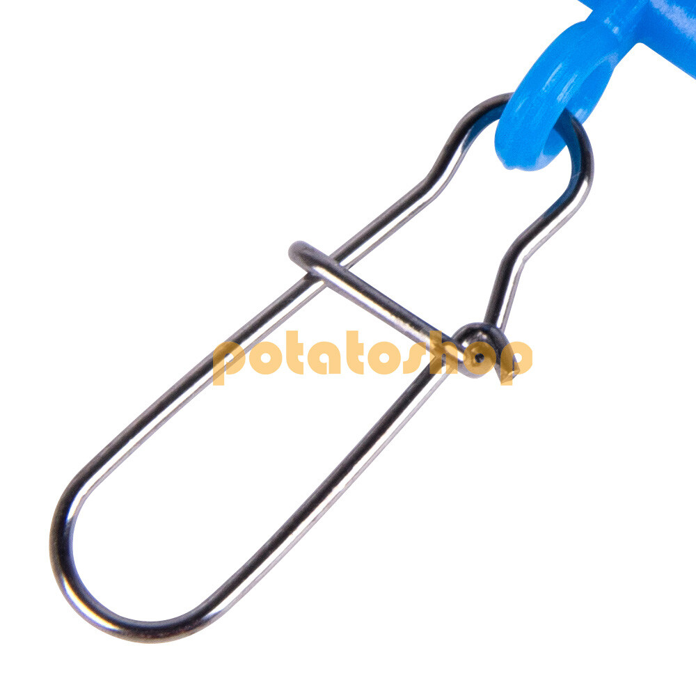 Fishing Duo-lock Snaps Assorted 30pcs Line Sinker Weight Slide Catfish ...