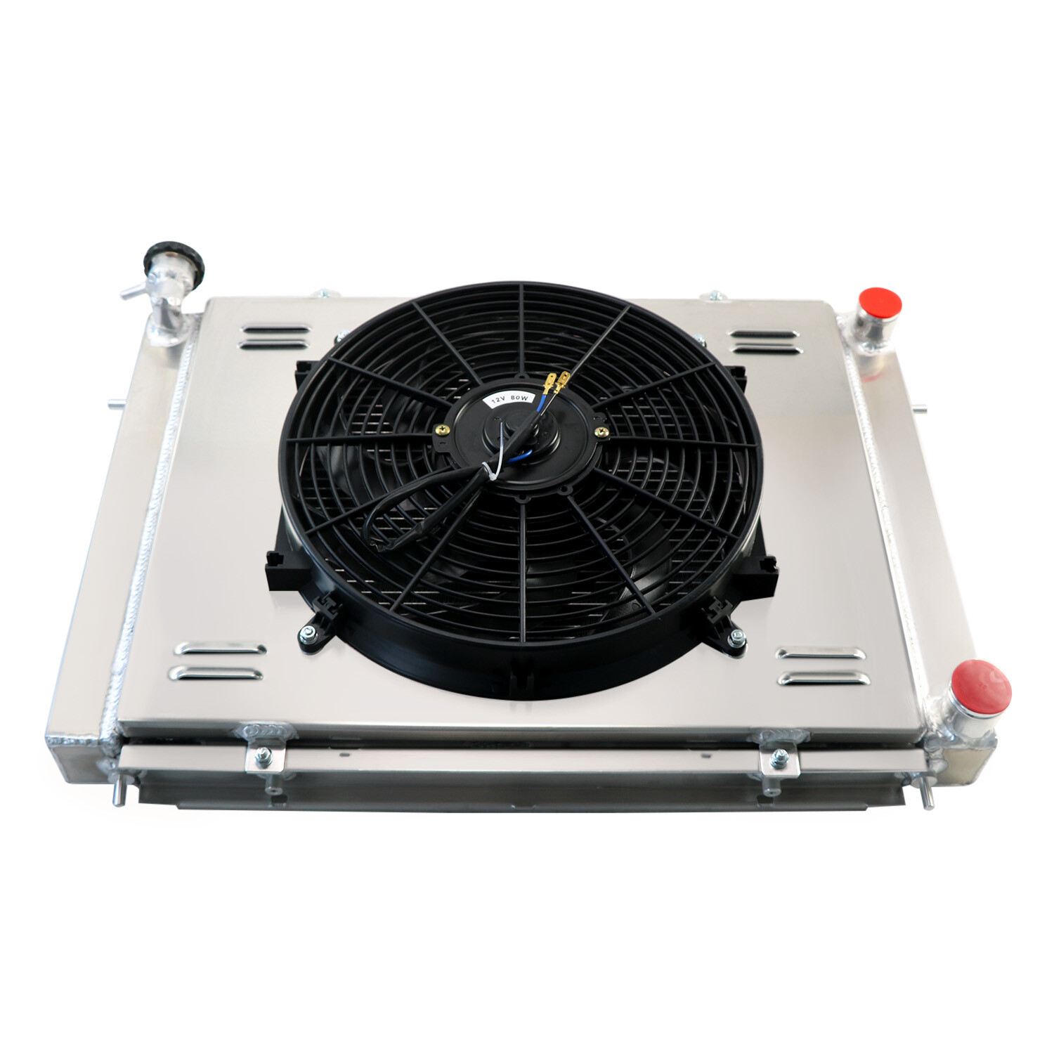 3 Row Aluminium Radiator Kit Fit 86 87 88 Holden Commodore VL RB30E ...