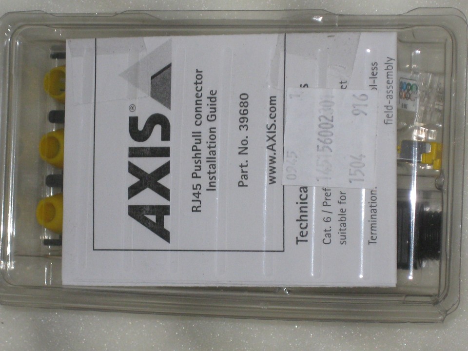 Axis Communications RJ45 PushPull connector 39680 | eBay
