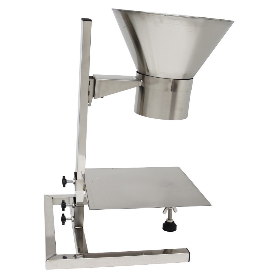 Stainless steel sorting funnel w/ Bracket Manual Filling Package Funnel ...