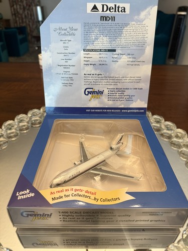 1:400 Gemini Jets/ Delta-MD-11/ Widget Livery-NEW! | eBay