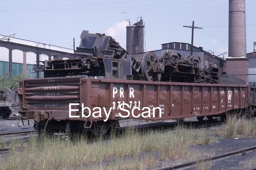 Original 35mm Kodachrome Slide PRR Pennsylvania Railroad Train Scrap ...