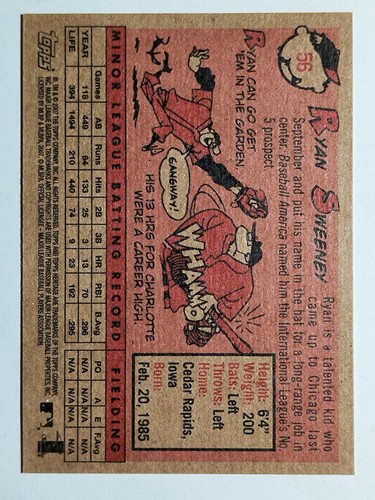 2007 Topps Heritage #56 Ryan Sweeney | eBay