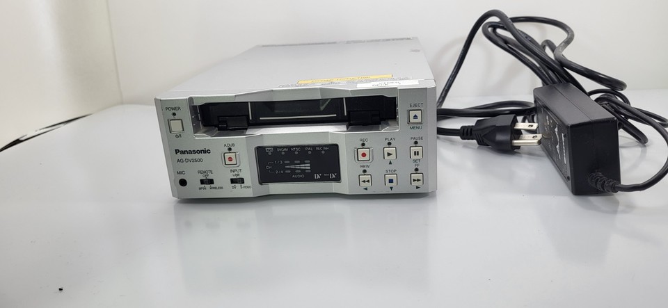 Panasonic AG-DV2500 NTSC PAL DVCAM MiniDV Mini DV VCR | eBay