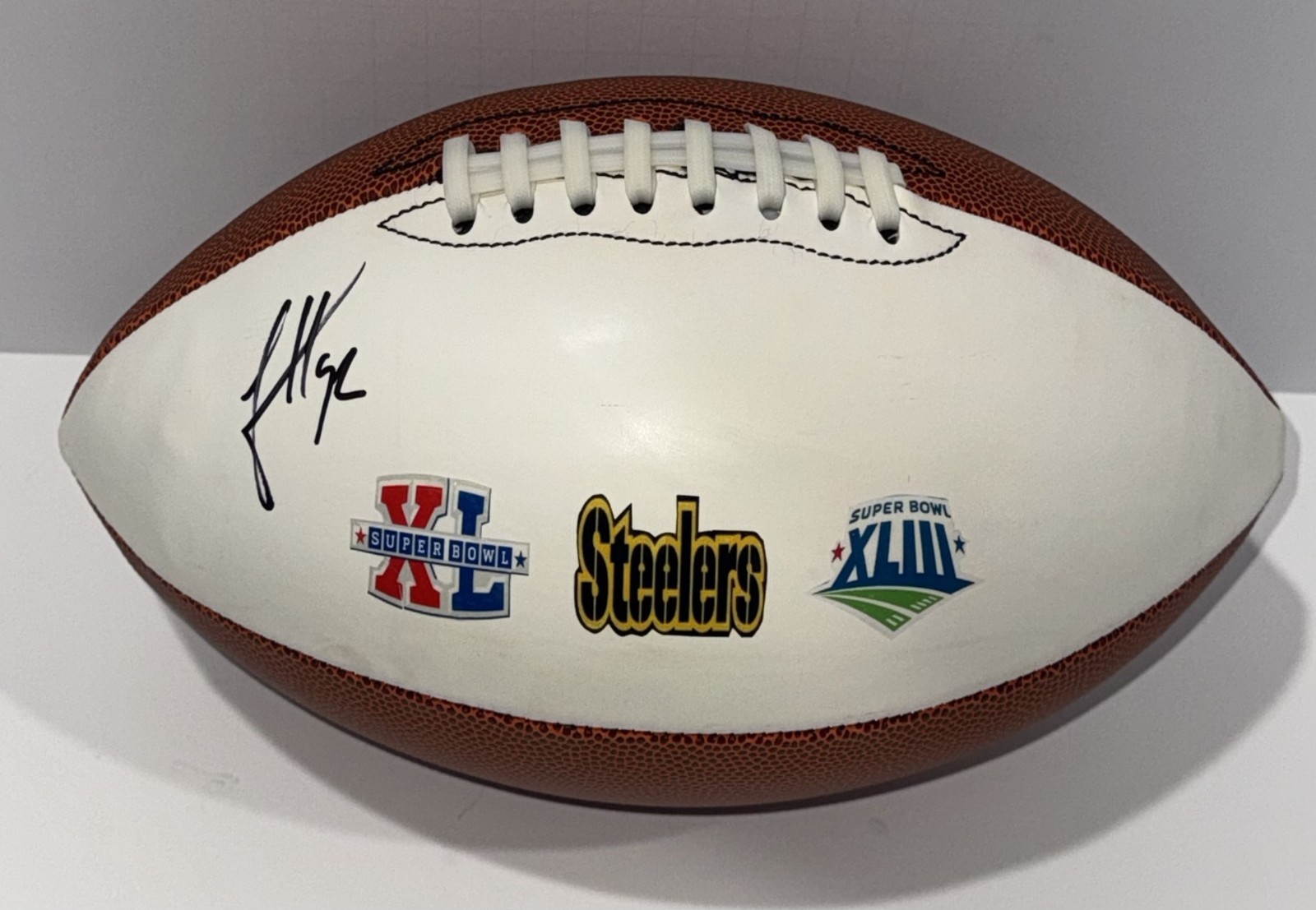 JAMES HARRISON SIGNED FOOTBALL PITTSBURGH STEELERS SUPER BOWL | eBay