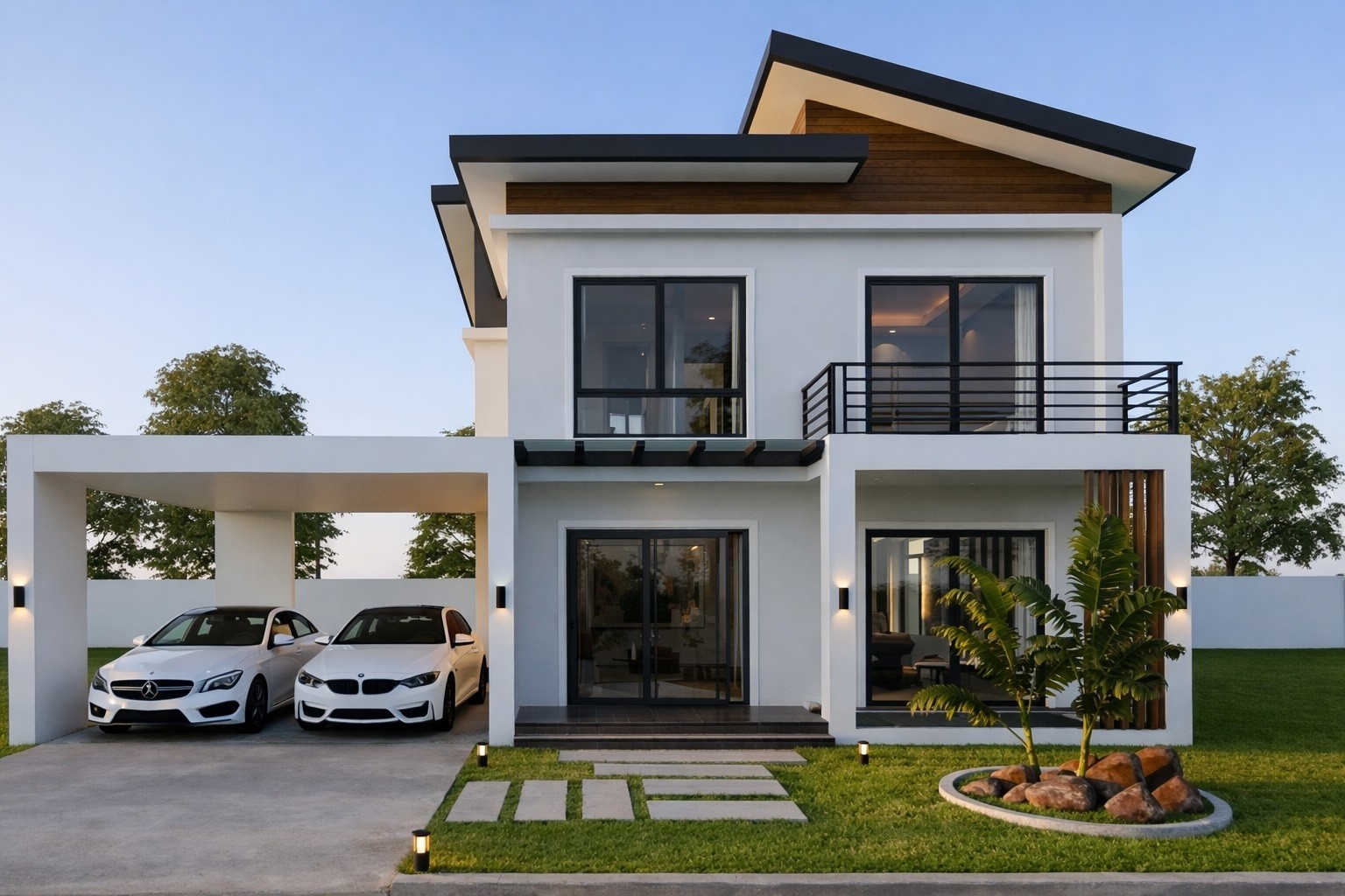 43x40 Feet House Plan 13x13.4 Meter 4 Beds 3 Bath CAD, PDF Files & A4 ...