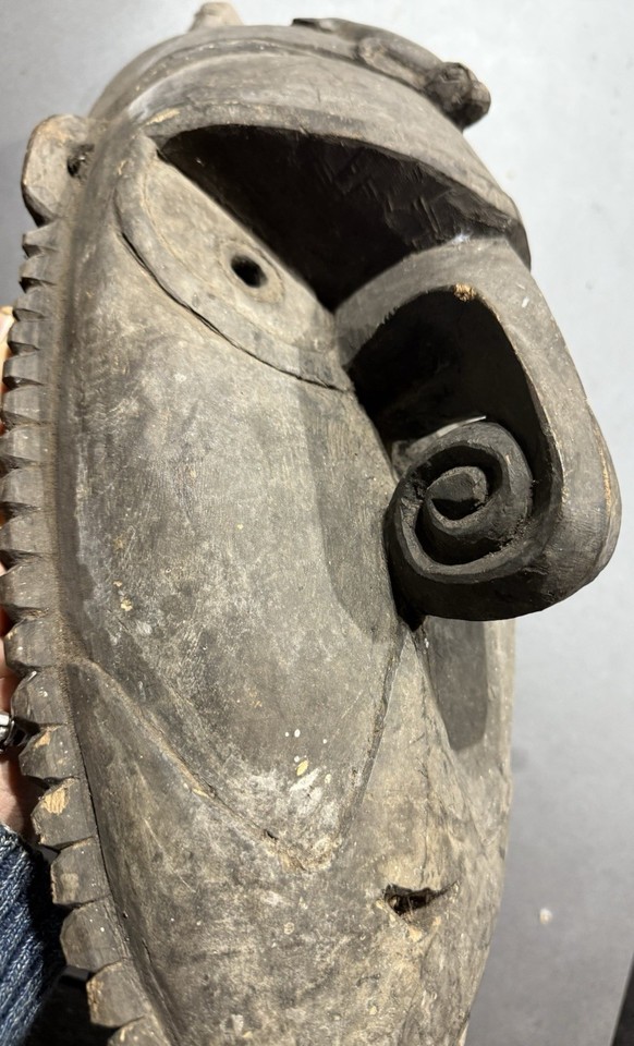 Excellen Ancestor Mask Lower Sepik Papua New Guinea | eBay