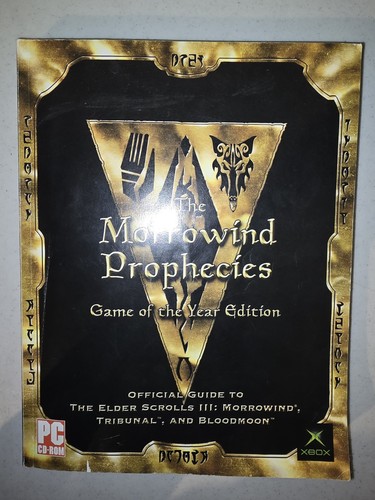The Morrowind Prophecies Game of the Year Edition Official Guide | eBay