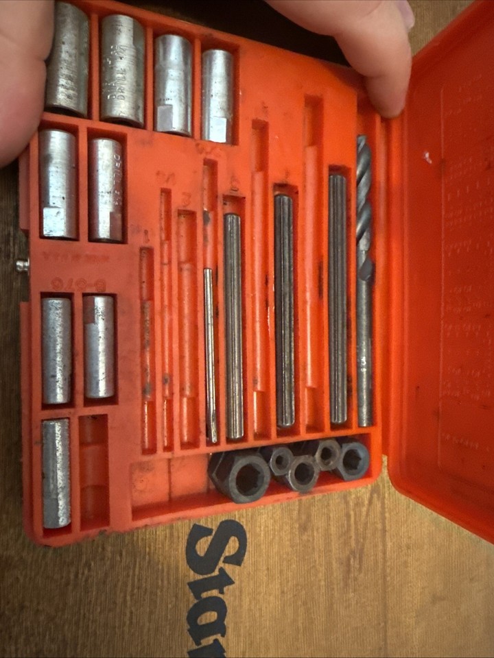 Blue-Point Screw Extractor Set #1020 By SnapOn -In Case- Incomplete | eBay
