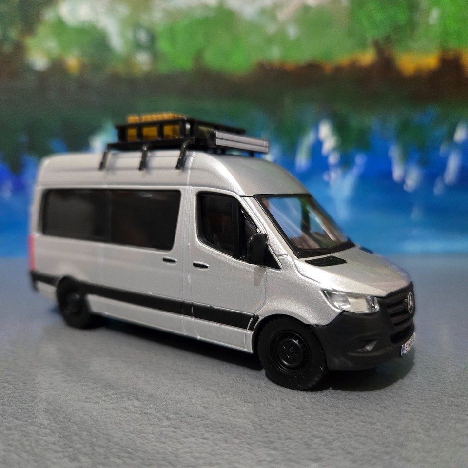 Mercedes Sprinter Weekender 1:36 Camper van toy Model Personalised Name ...