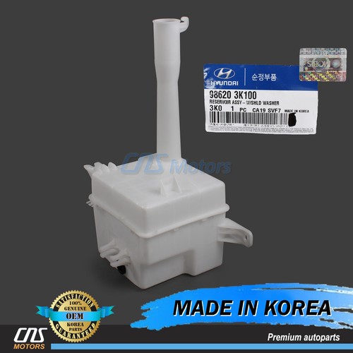 GENUINE Windshield Washer Reservoir Tank Fits 06-10 Hyundai Sonata ...