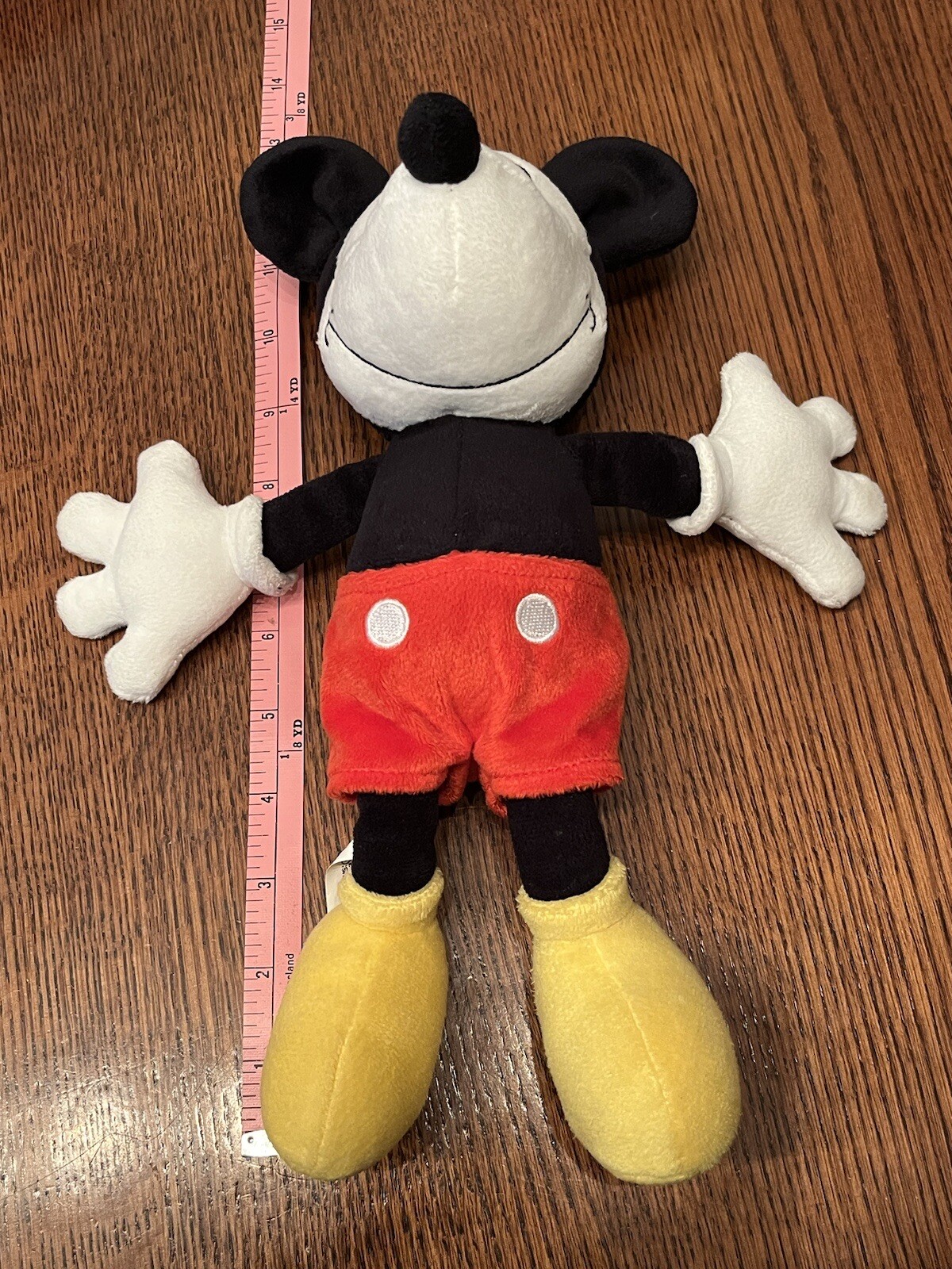 Disneyland Mickey Mouse Plush 12” Walt Disney World Stuffed Animal | eBay