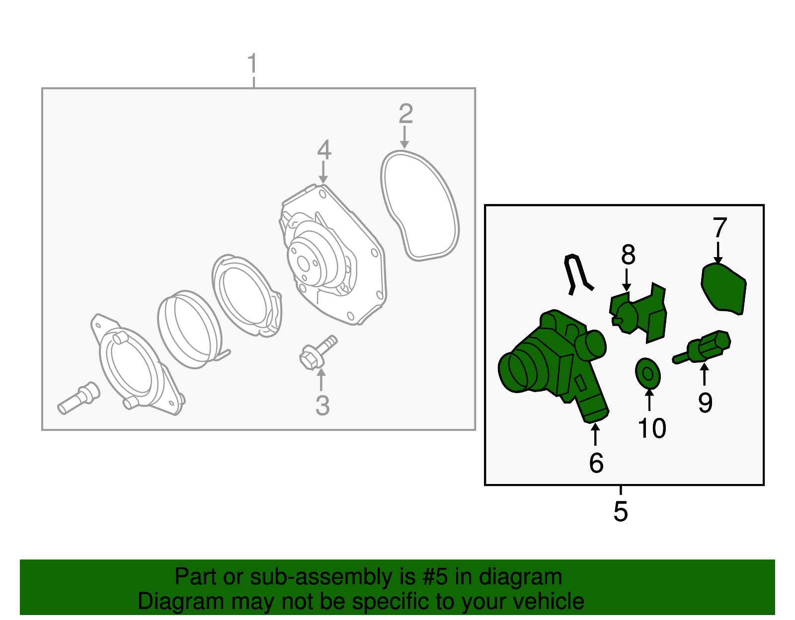 Genuine Volvo Factory OEM Thermostat Housing Kit 31355151 for sale ...